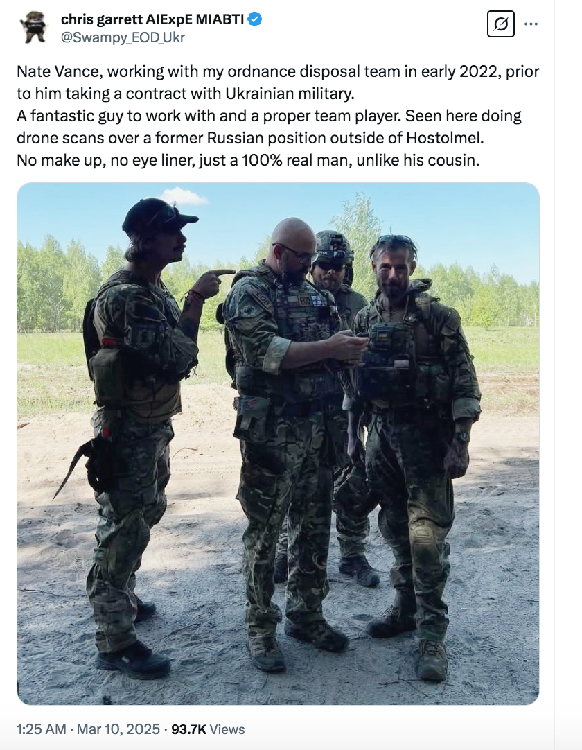 Fact Check: Nate Vance, Who Criticized Trump's Ukraine Policy, IS Vice President JD Vance's ...